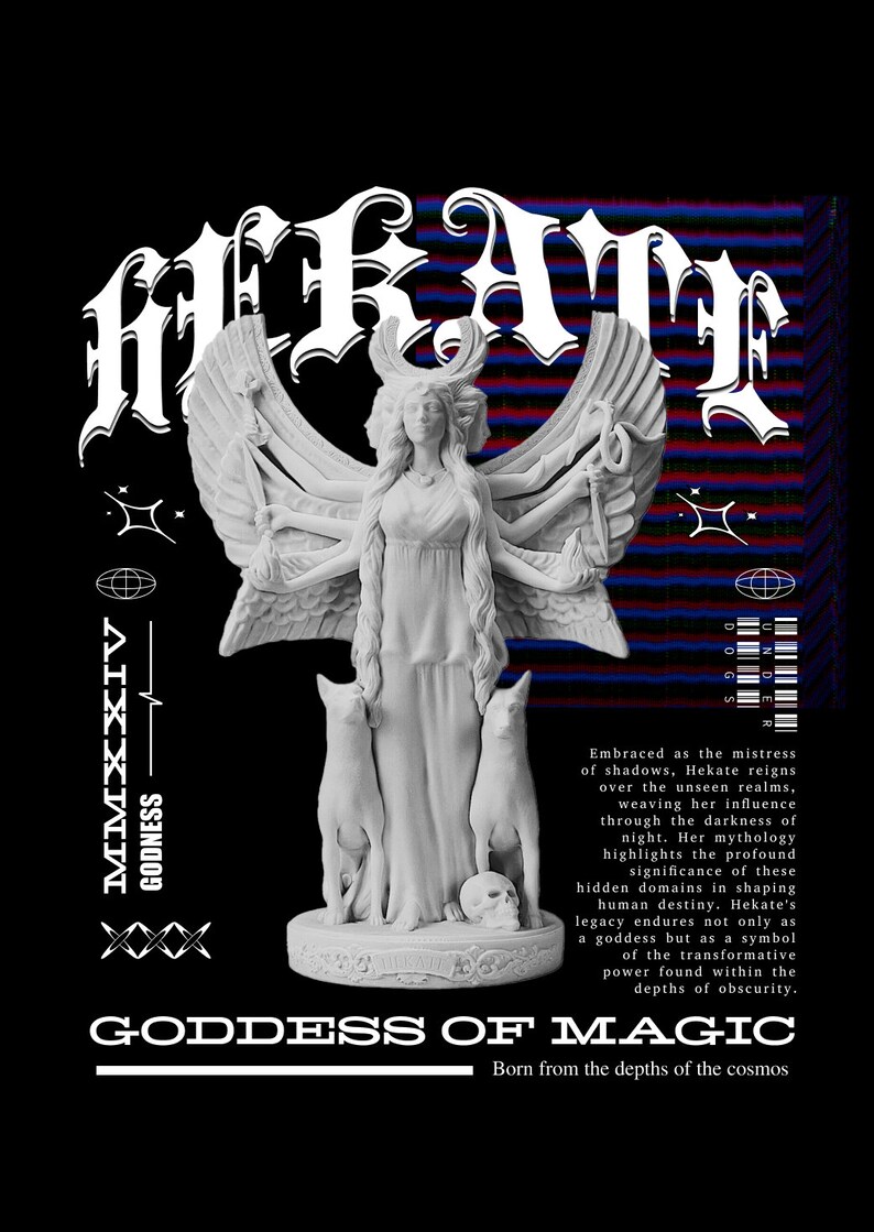 HEKATE GODNESS Digital Printable Poster - Etsy