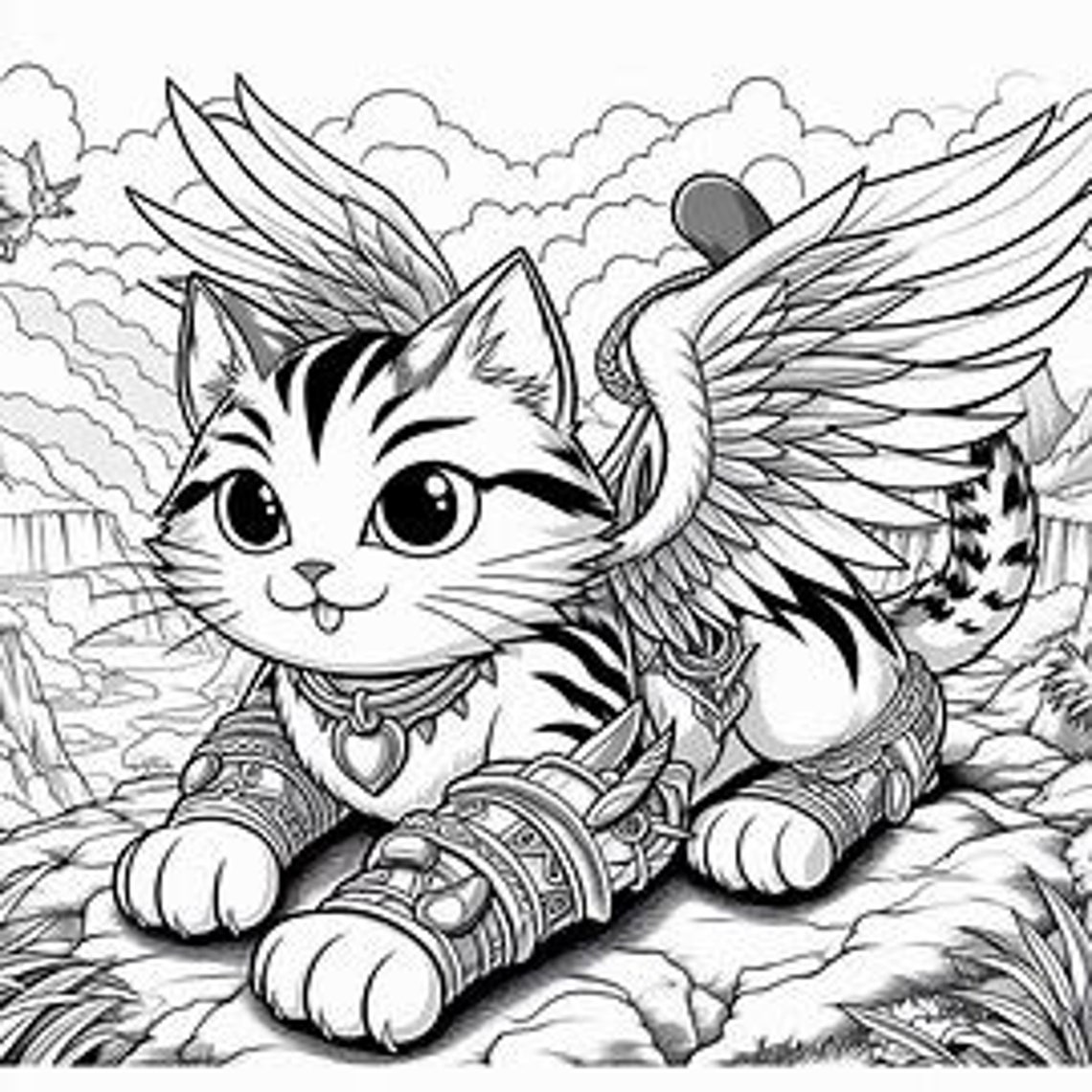 111 the Battle Cats Coloring Pages for Kids - Etsy