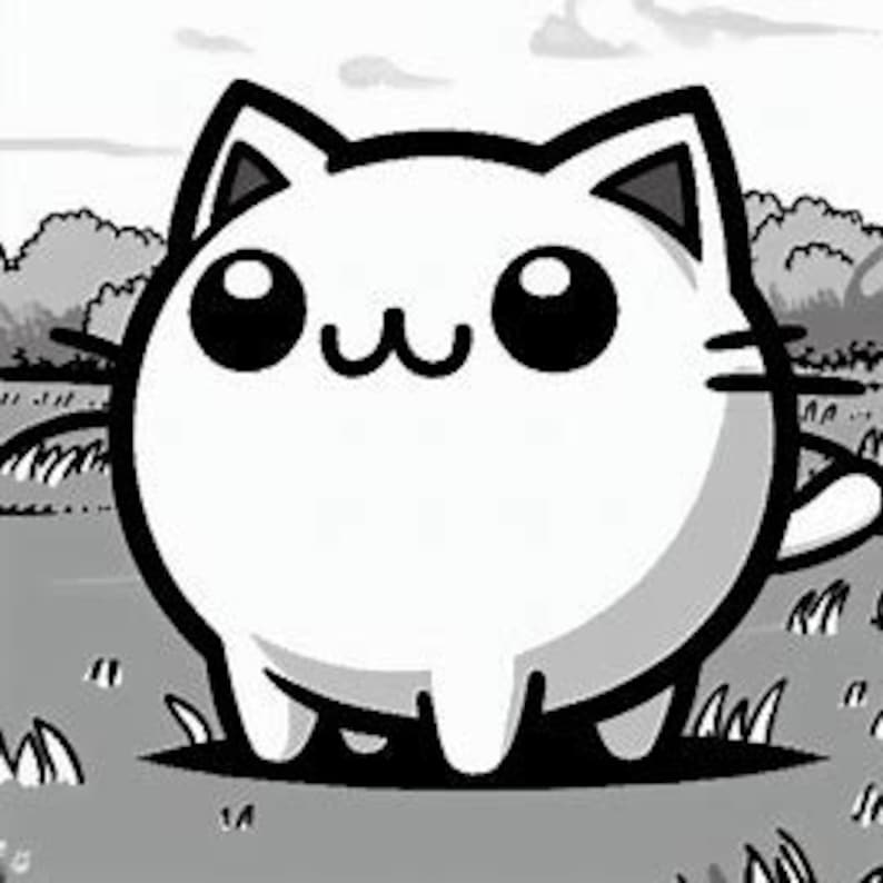 111 The Battle Cats coloring pages for kids - Etsy México