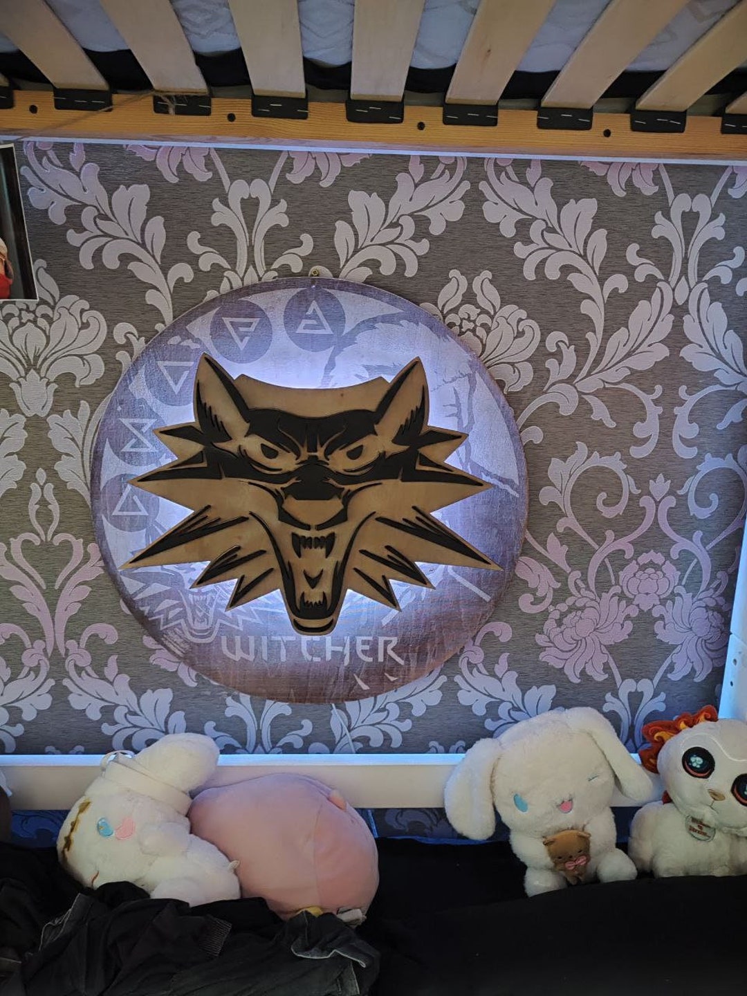 Backlit Panel the Witcher, Scarface. Gaming Merch, Night Light - Etsy