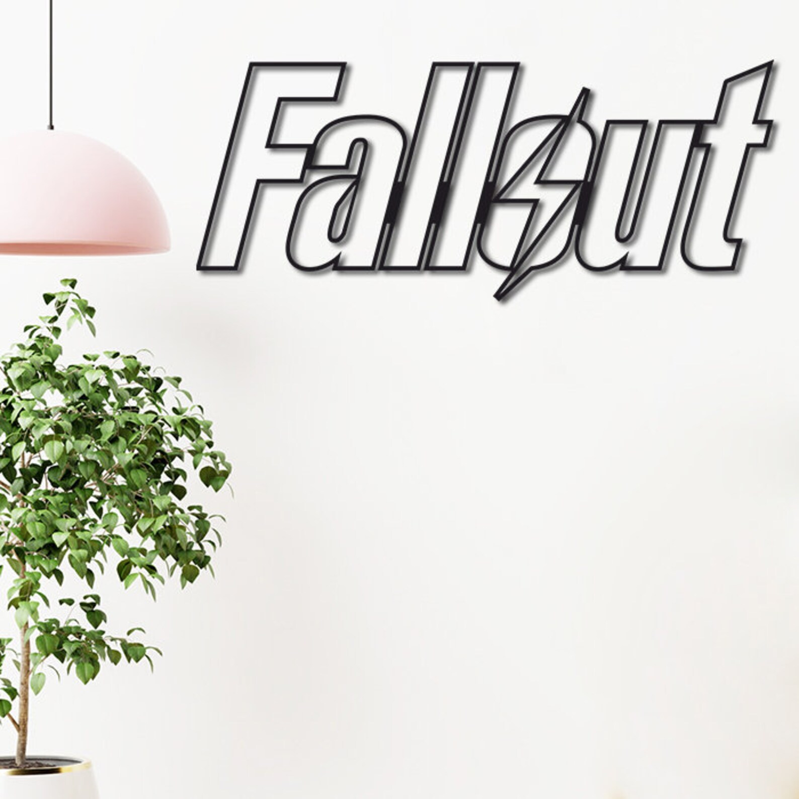 Fallout Wall Panel in Dxf Format - Etsy