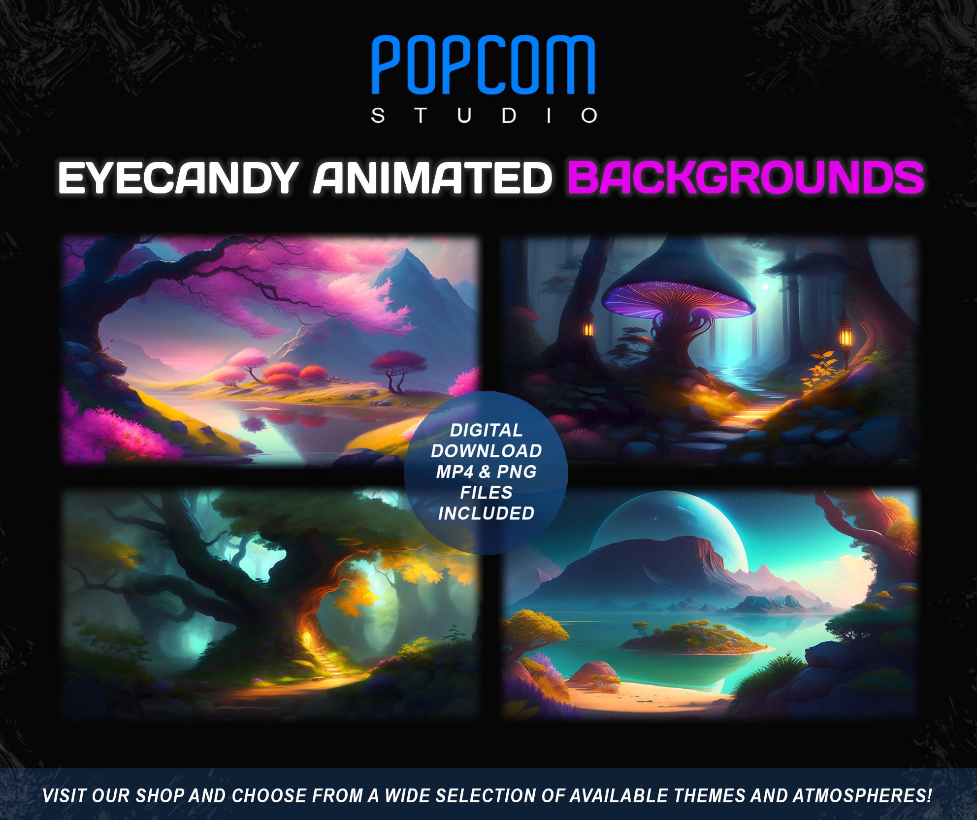 Animated Background for Streaming 1920x1080 - Space Sleeping Sci-fi ...