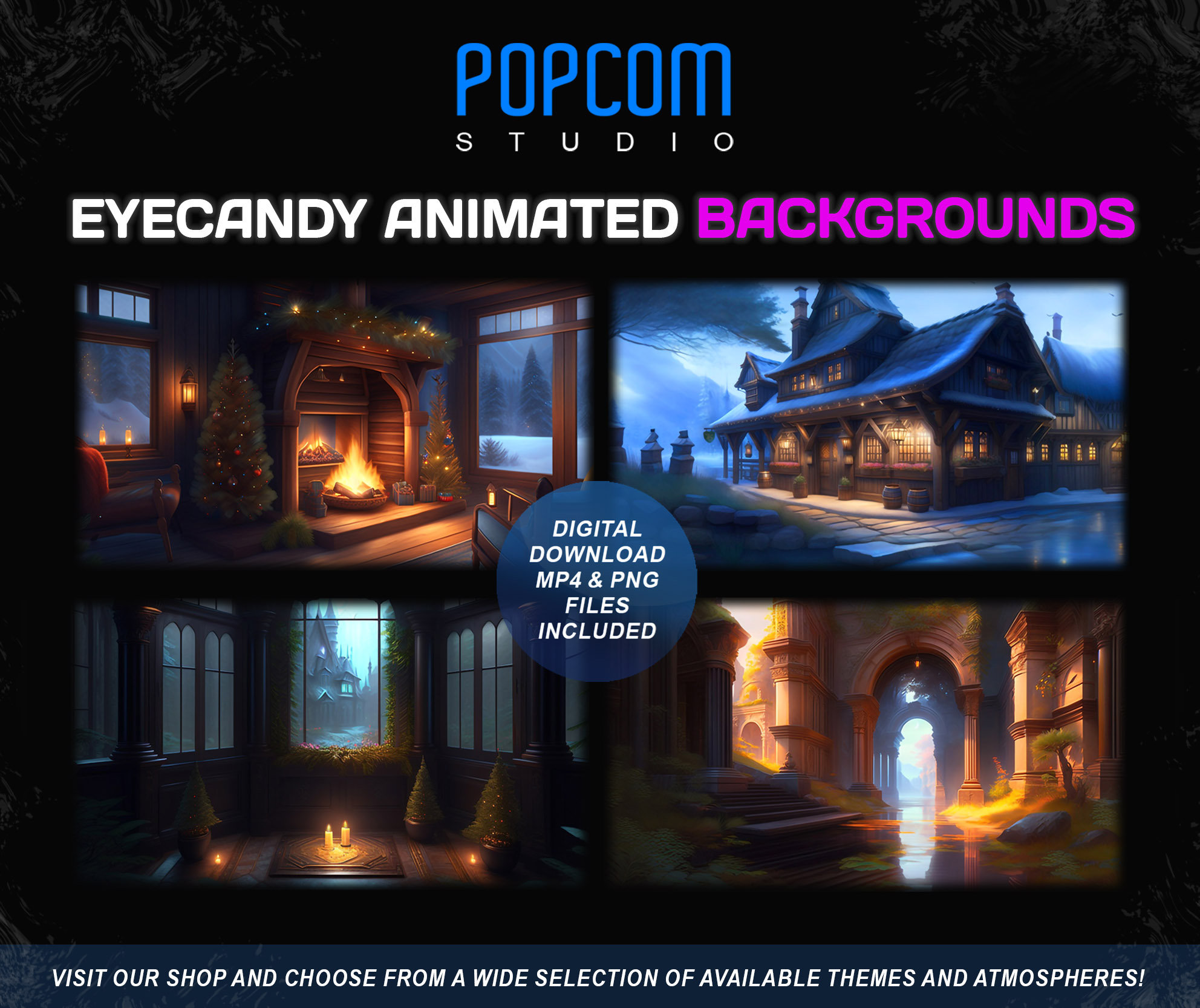 Animated Background for Streaming 1920x1080 - Space Sleeping Sci-fi ...