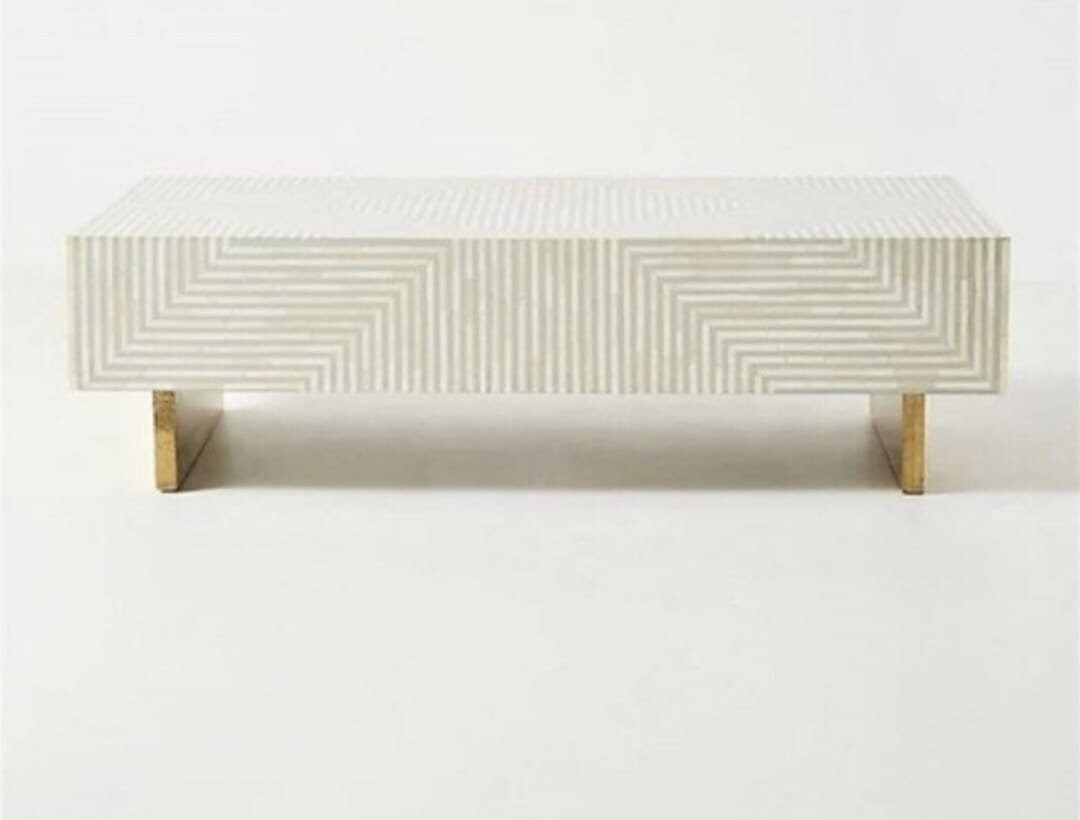 Antique Bone Inlay Indian Furniture Handmade Bone Inlay Wooden Modern ...