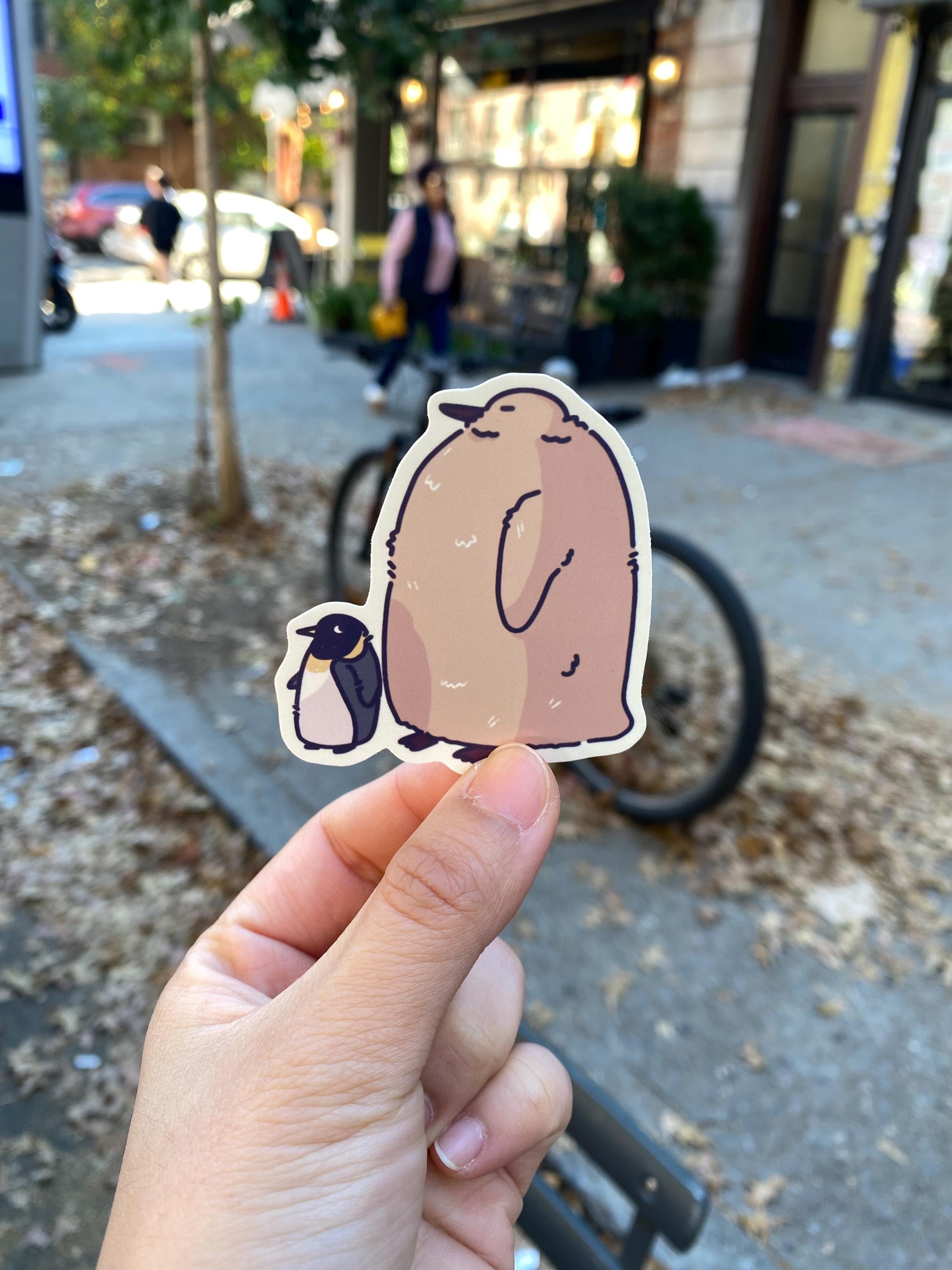 Pesto the Penguin Sticker - Etsy