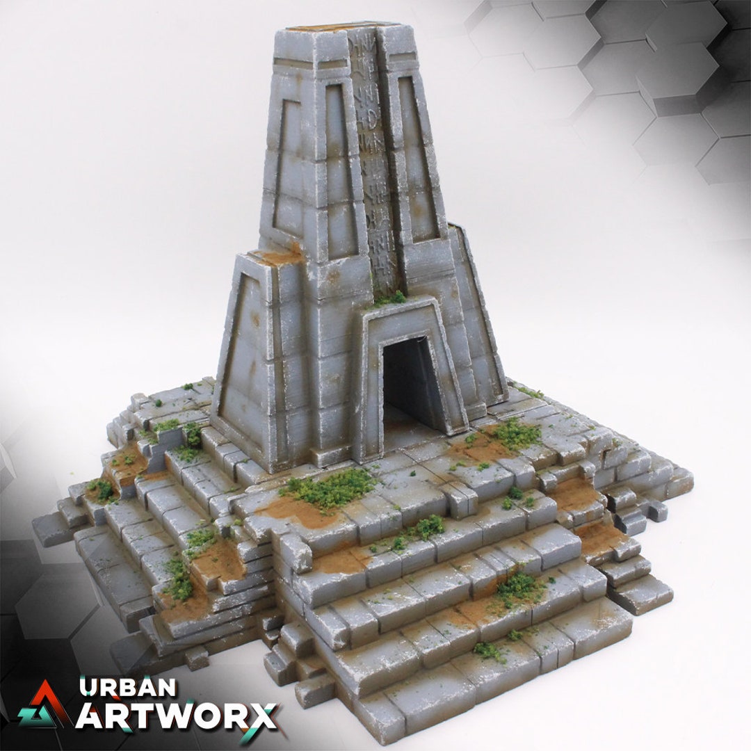 Ancient Ruins Large Temple - Imperial Terrain - 40K - Star Wars: Legion ...