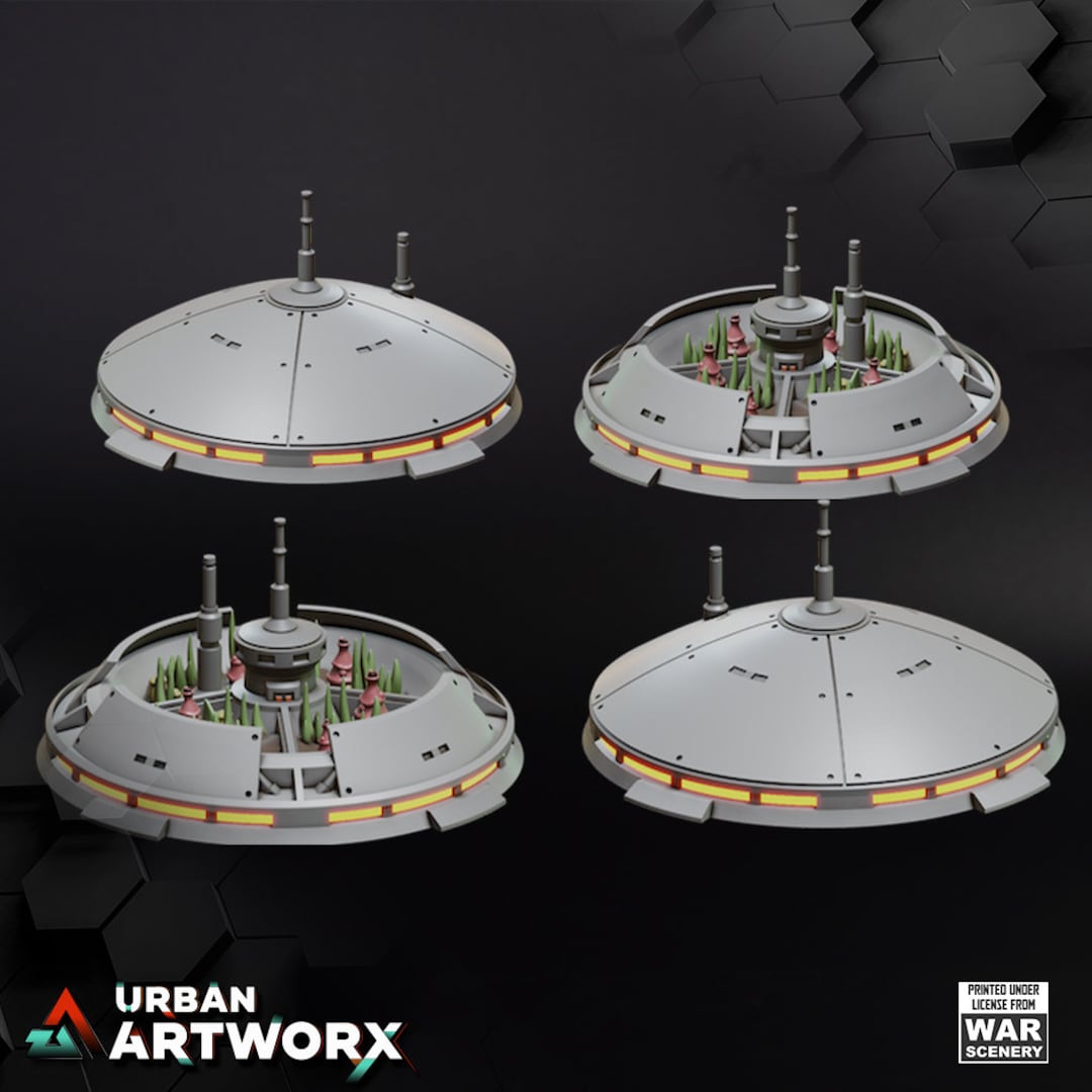 Tabletop Terrain 40K Star Wars: Legion Shatterpoint War Scenery ...