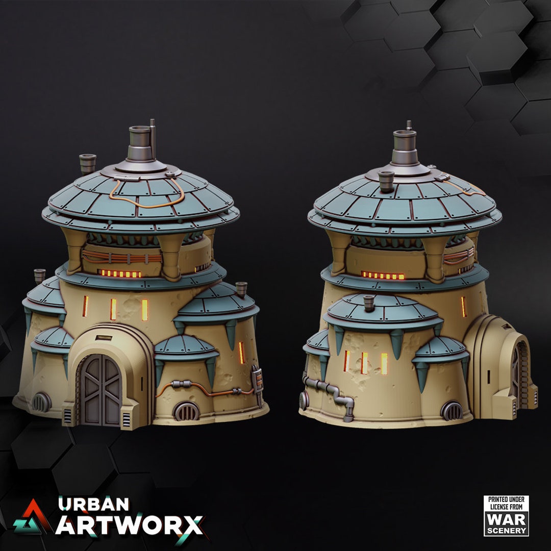 Tabletop Terrain 40K Star Wars: Legion Shatterpoint War Scenery ...