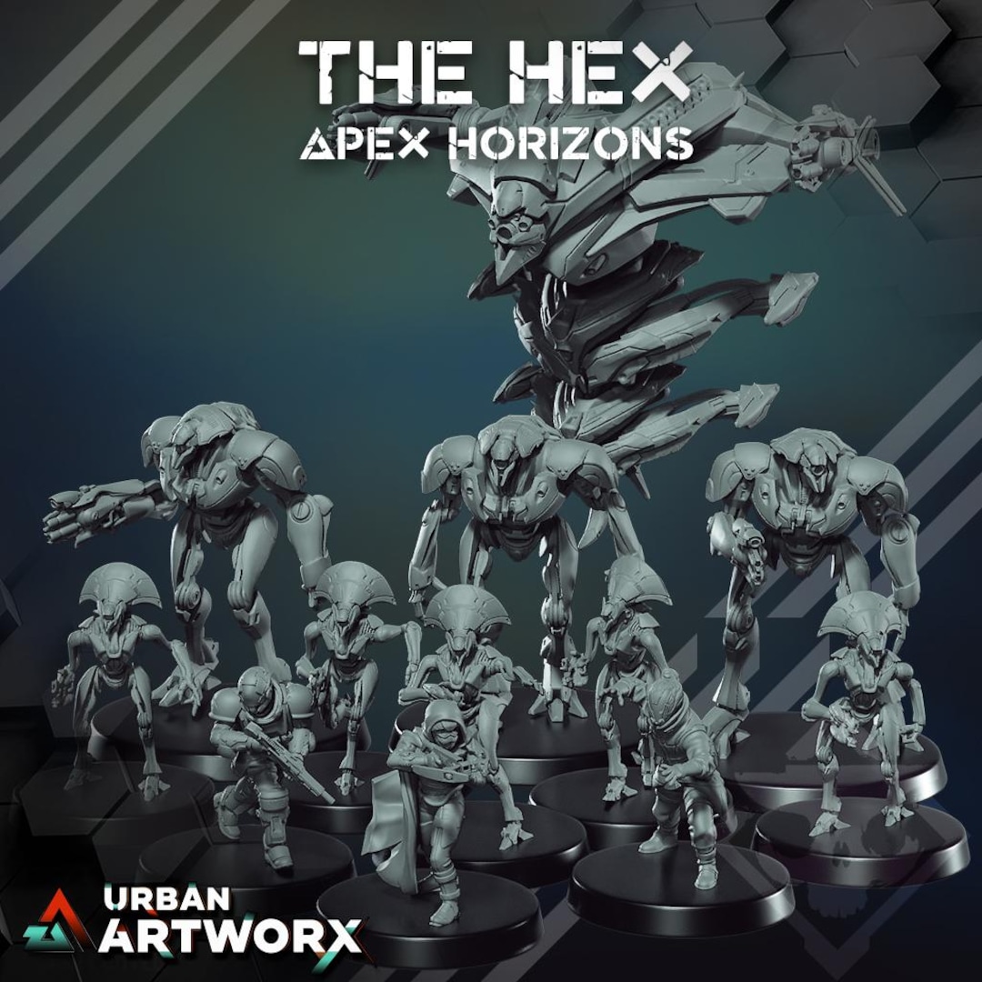 The HEX: Bundle Apex Horizons & Wardens (9+3)- Skullforge - Tabletop ...