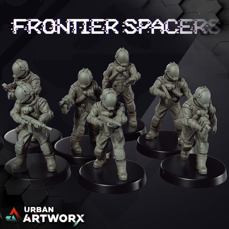 Space figures miniatures - Etsy.de