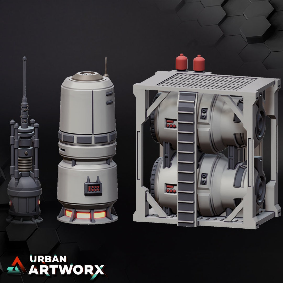 Tabletop Terrain - 40K - Star Wars: Legion - Shatterpoint - War Scenery ...