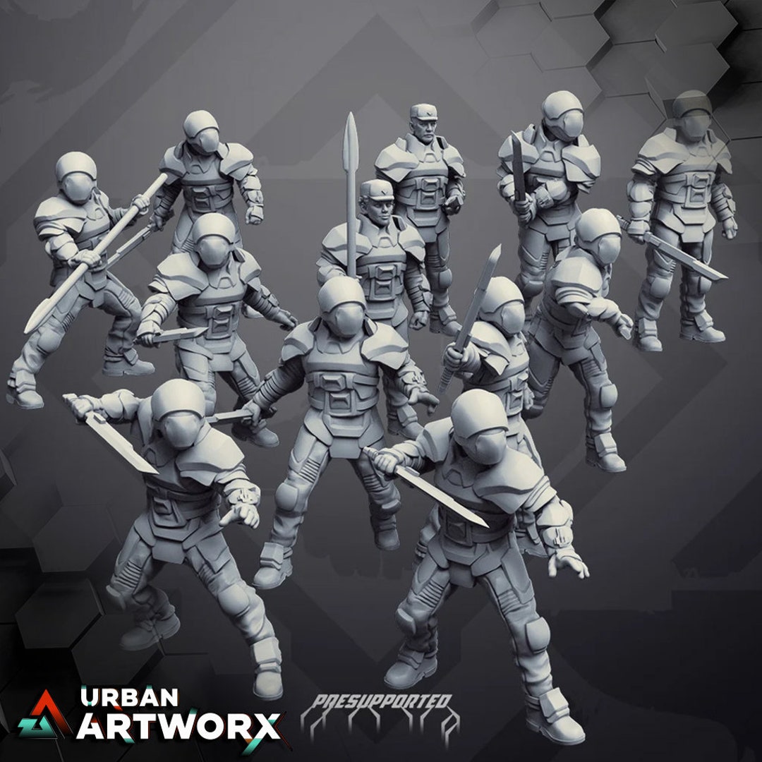 Atreus Oathkepers (12)- Skullforge - Tabletop Miniatures - Tabletop ...