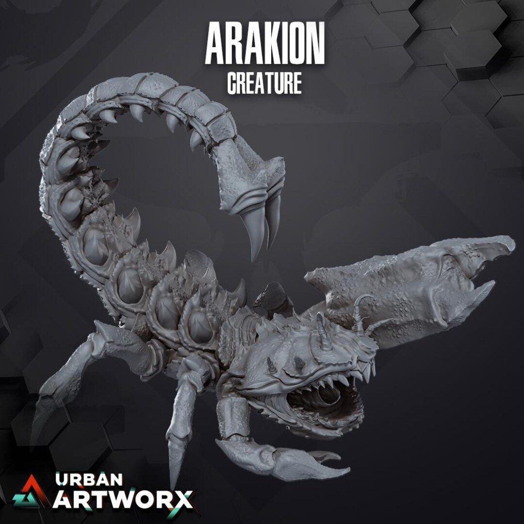 Arakion Scorpion (1) - Skullforge - Tabletop Miniatures - Tabletop ...