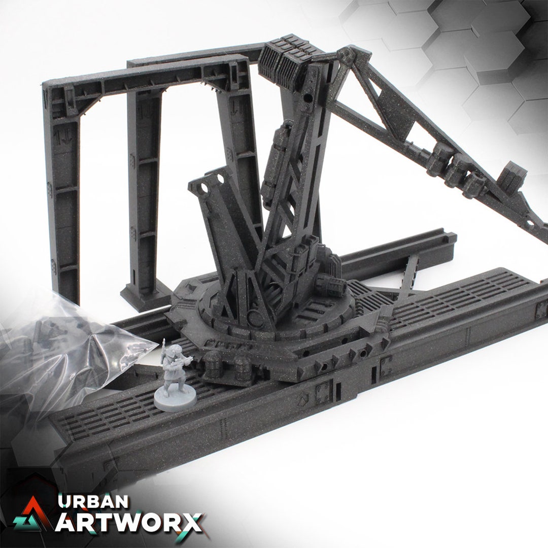 Shipyard Crane - 40K - Star Wars: Legion - Shatterpoint - Tabletop ...