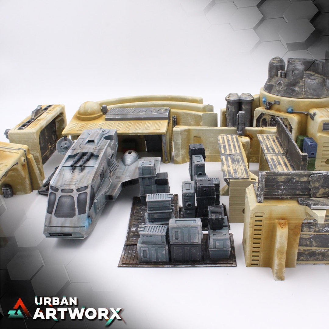 Modular Landing Bay Outpost - Star Wars: Legion - Shatterpoint ...