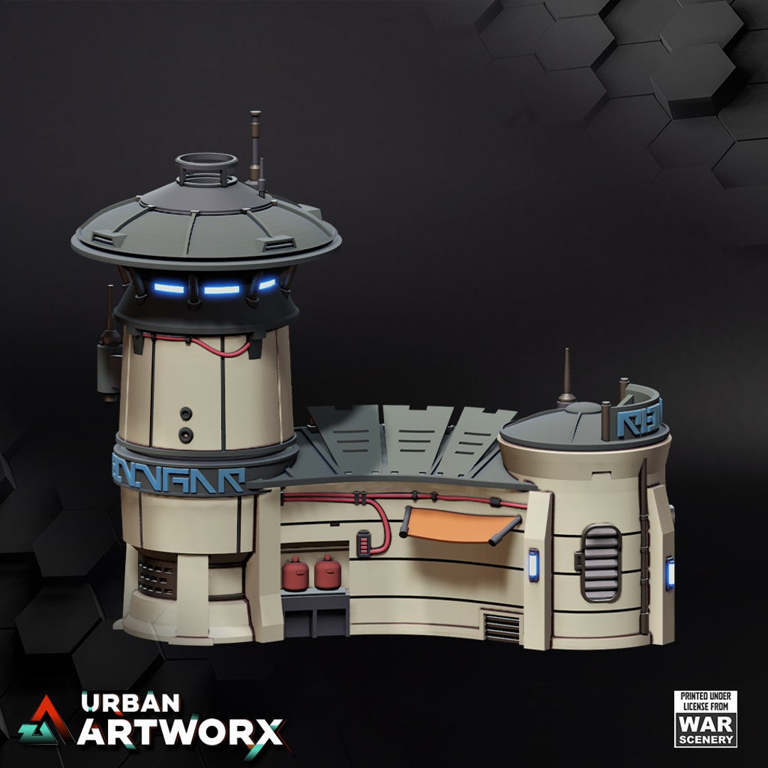 Tabletop Terrain 40K Star Wars: Legion Shatterpoint War Scenery Outer ...