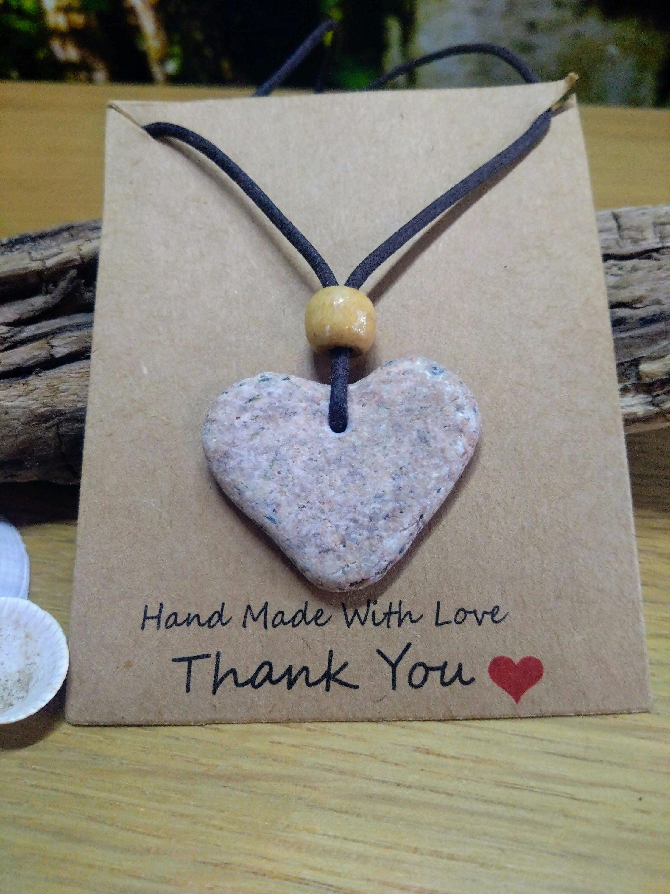 Beach Pebble Necklace Sea Stone Jewellery Natural Gifts Rocks to Wear ...