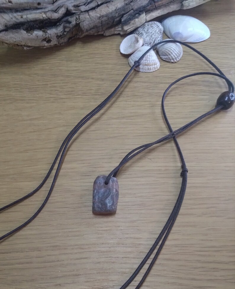 Beach Pebble Necklace Sea Stone Jewellery Natural Gifts Rocks to Wear ...