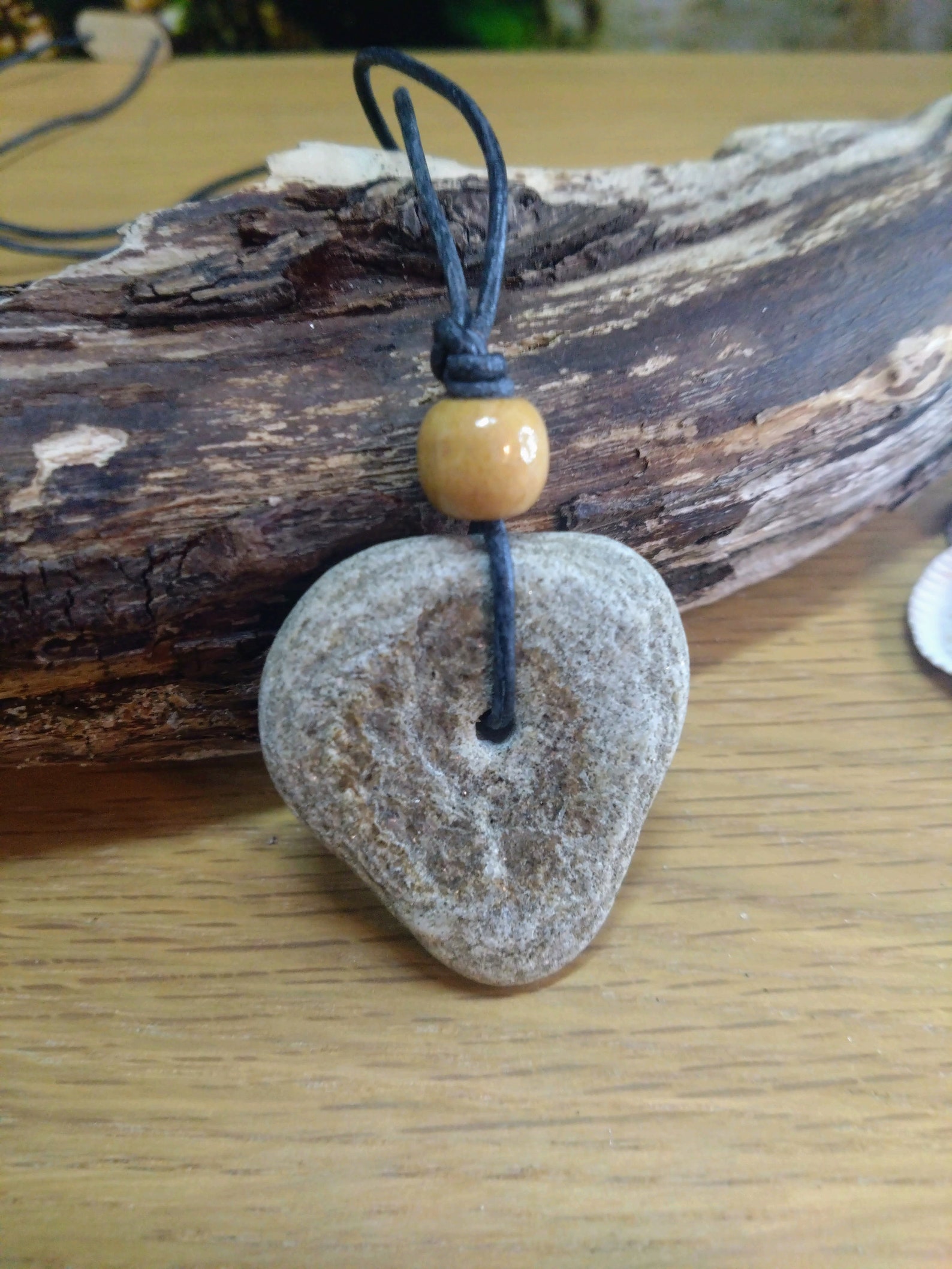 Beach Pebble Necklace Sea Stone Jewellery Natural Gifts Rocks to Wear ...