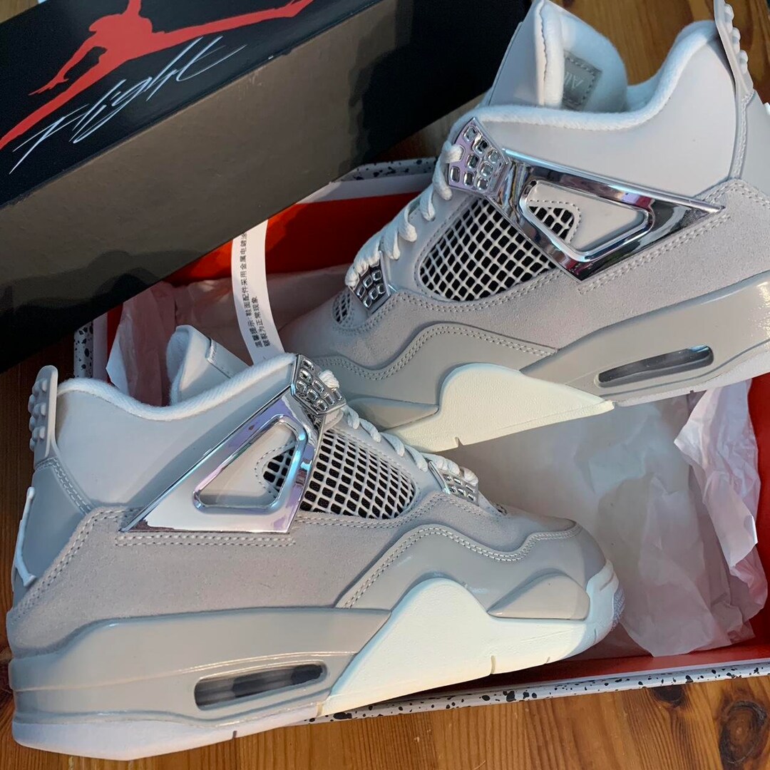 Jordan 4 Retro Frozen Moments Mens Size in USA. Fast Shipping by Fedex ...