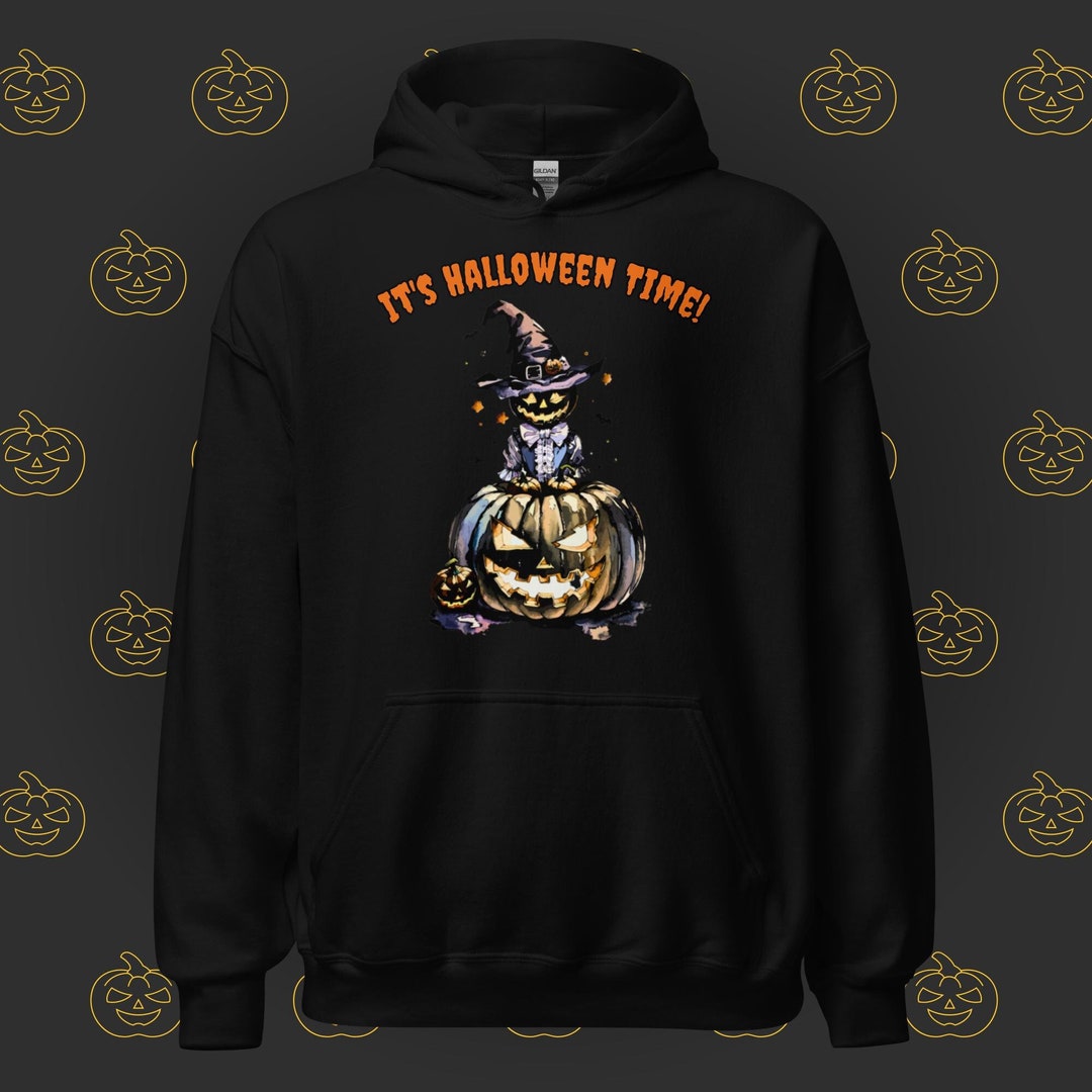 It's Halloween Time Pumpkin Ghost Men Women Kids - Etsy