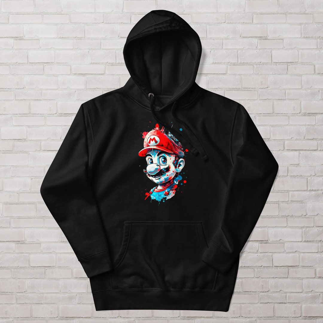 Super Mario Hoodie Men Hoodie Women Cotton Hoodie's Mens Clothing ...