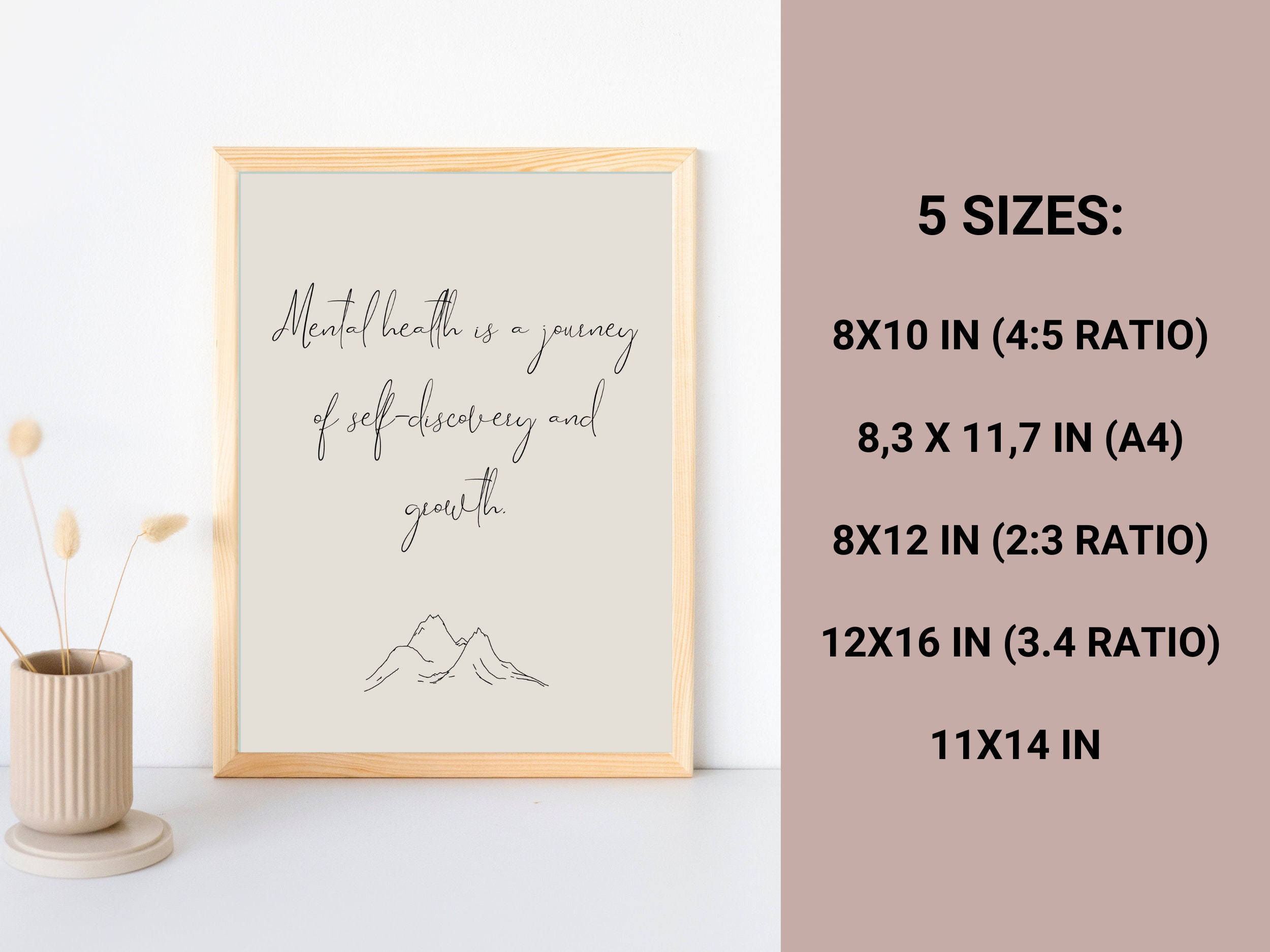 30 Therapist Posters Quotes Mental Health Posters Counselling Decor ...