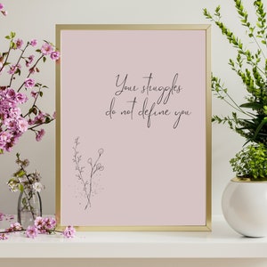 30 Therapist Posters Quotes Mental Health Posters Counselling Decor ...