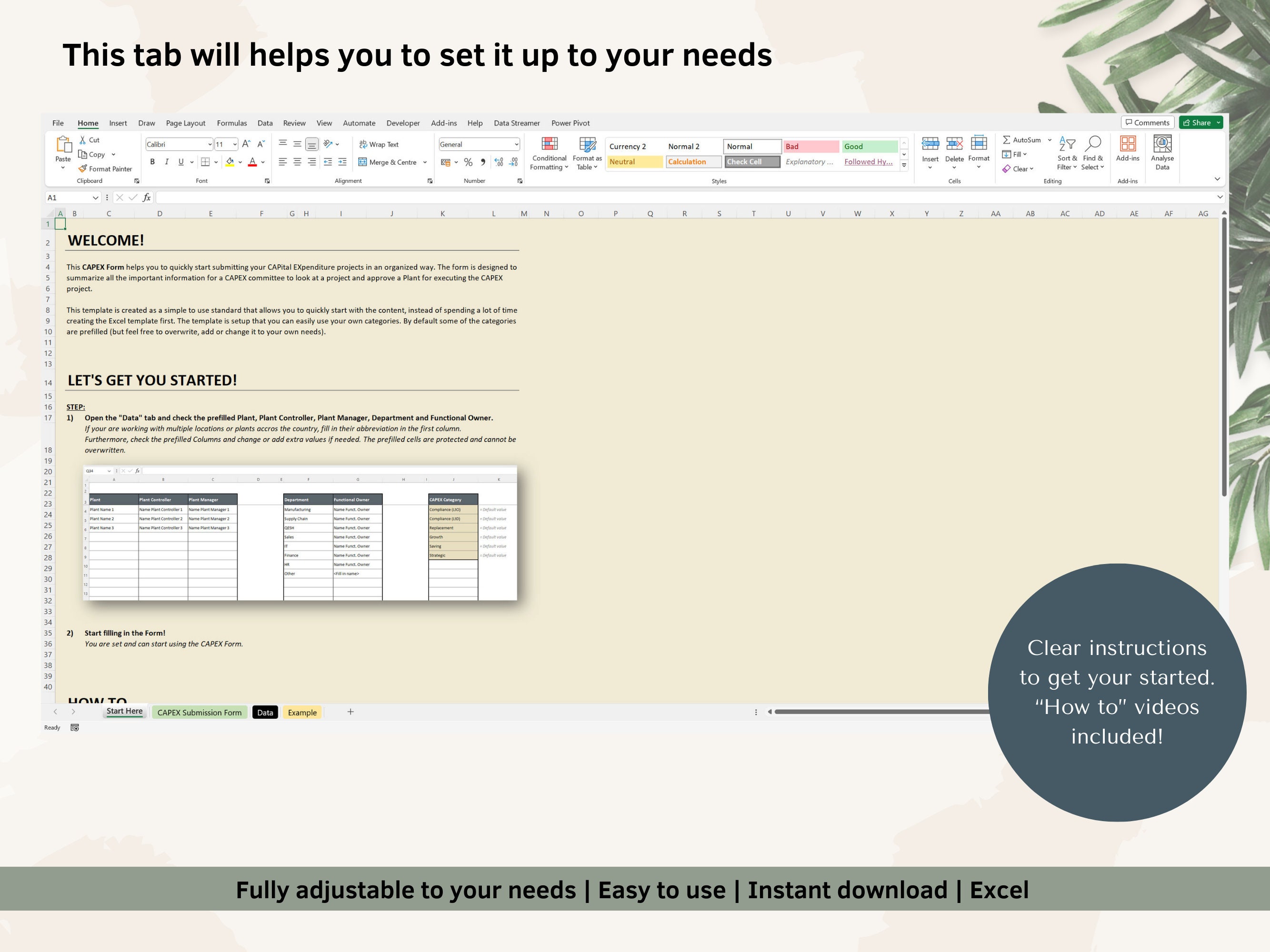 CAPEX Submission Form | Capital Expenditure | Capex Project Initiation ...