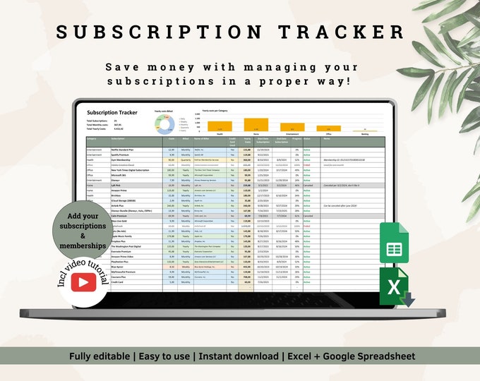 Membership Database + Monthly Payment Tracker for Gym, Fitness ...