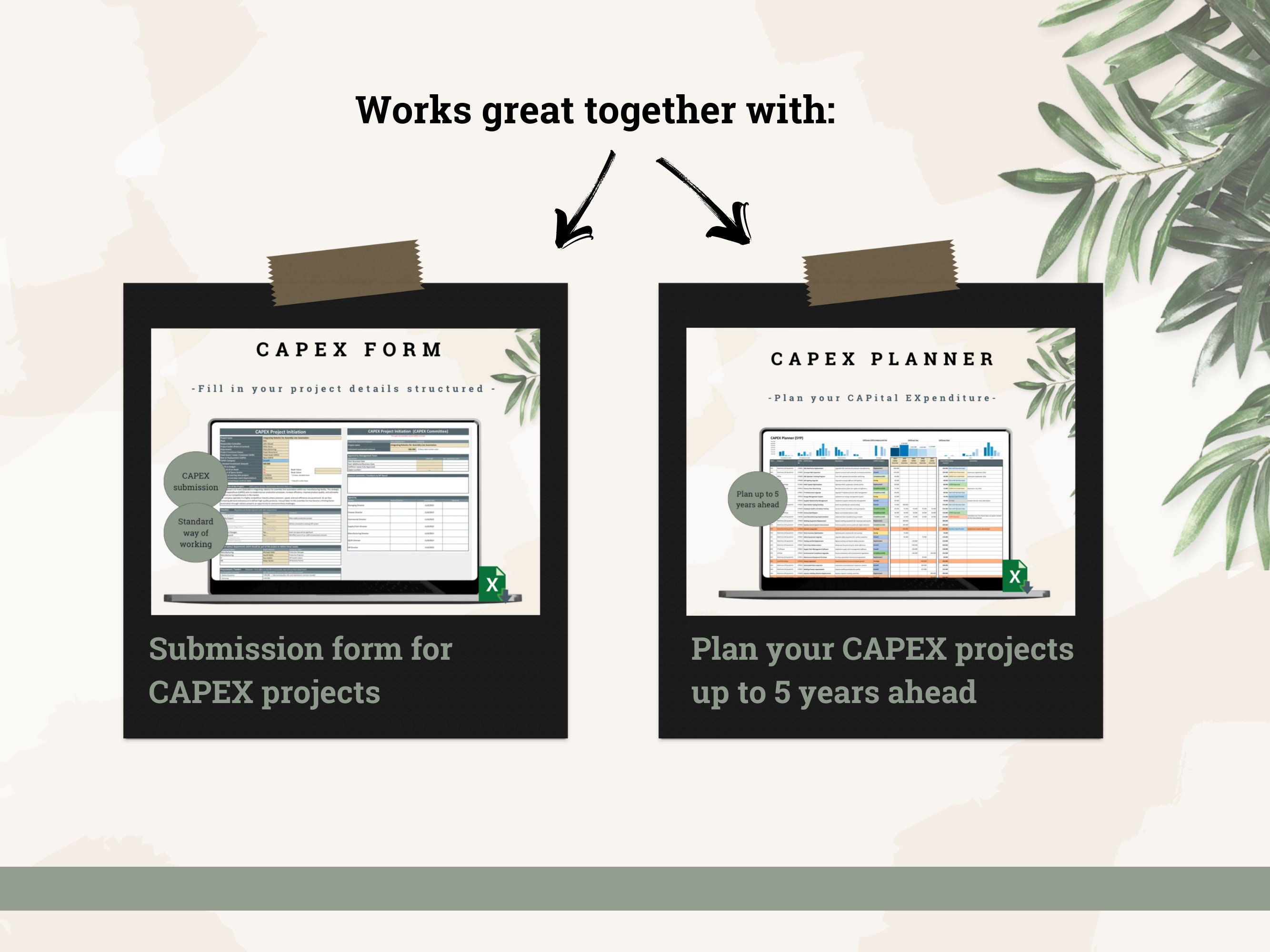 CAPEX Project Tracker: Business Excel Template (digital Download) - Etsy