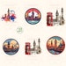 London Watercolor Clipart London Scrapbooking Png London - Etsy