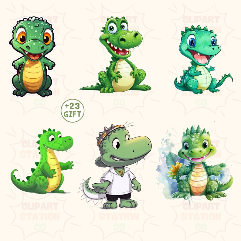 Baby Cute Alligator Clip Art Png, Watercolor Happy Alligator Clipart ...