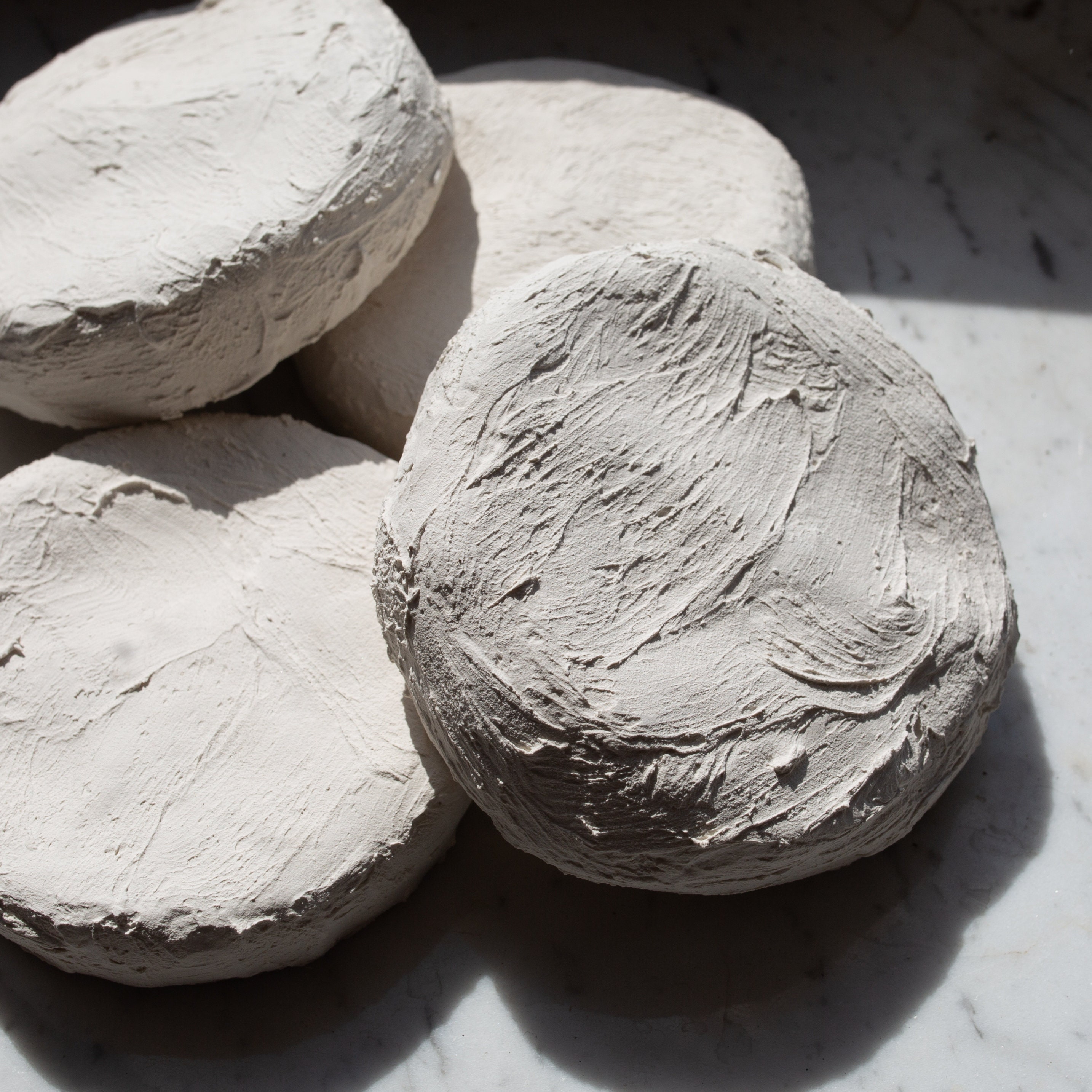 Round Wall Hanging, Organic Texture Wall Art Set of 6, Wabi Sabi Decor ...