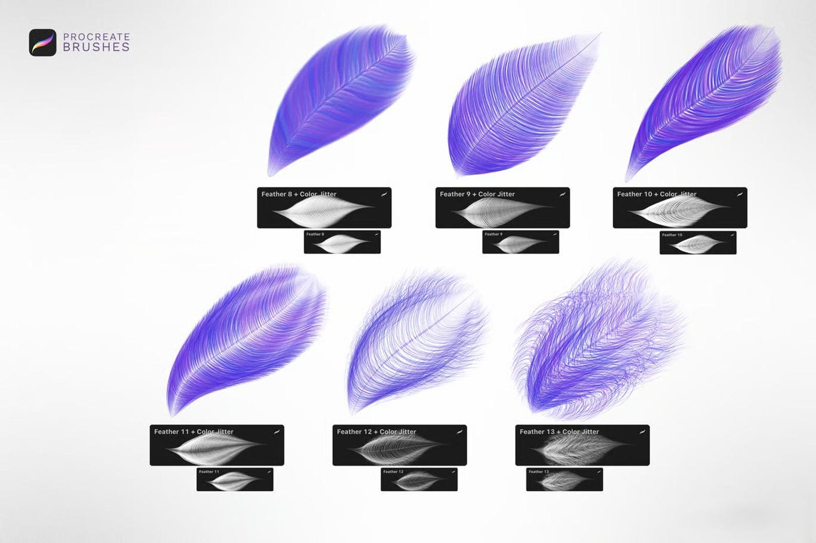 155 Brushes, Animal Fur Procreate Brushes, Fur Brushes Procreate ...