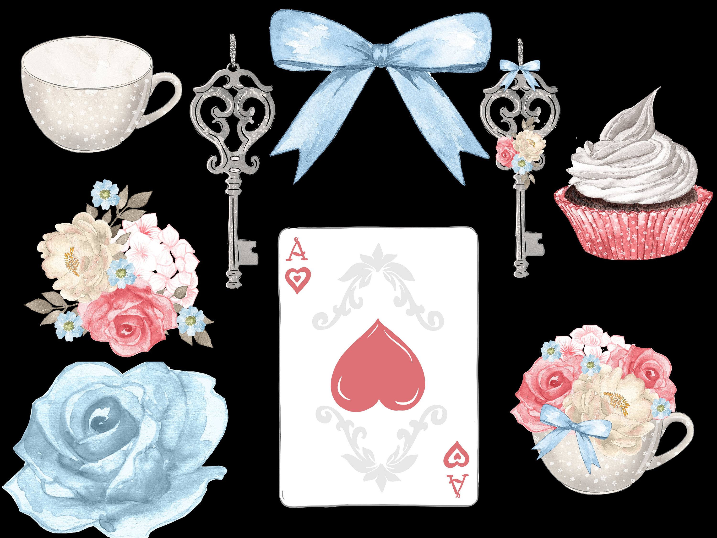 Alice in Wonderland Design,alice in Wonderland Digital Paper Pack ...