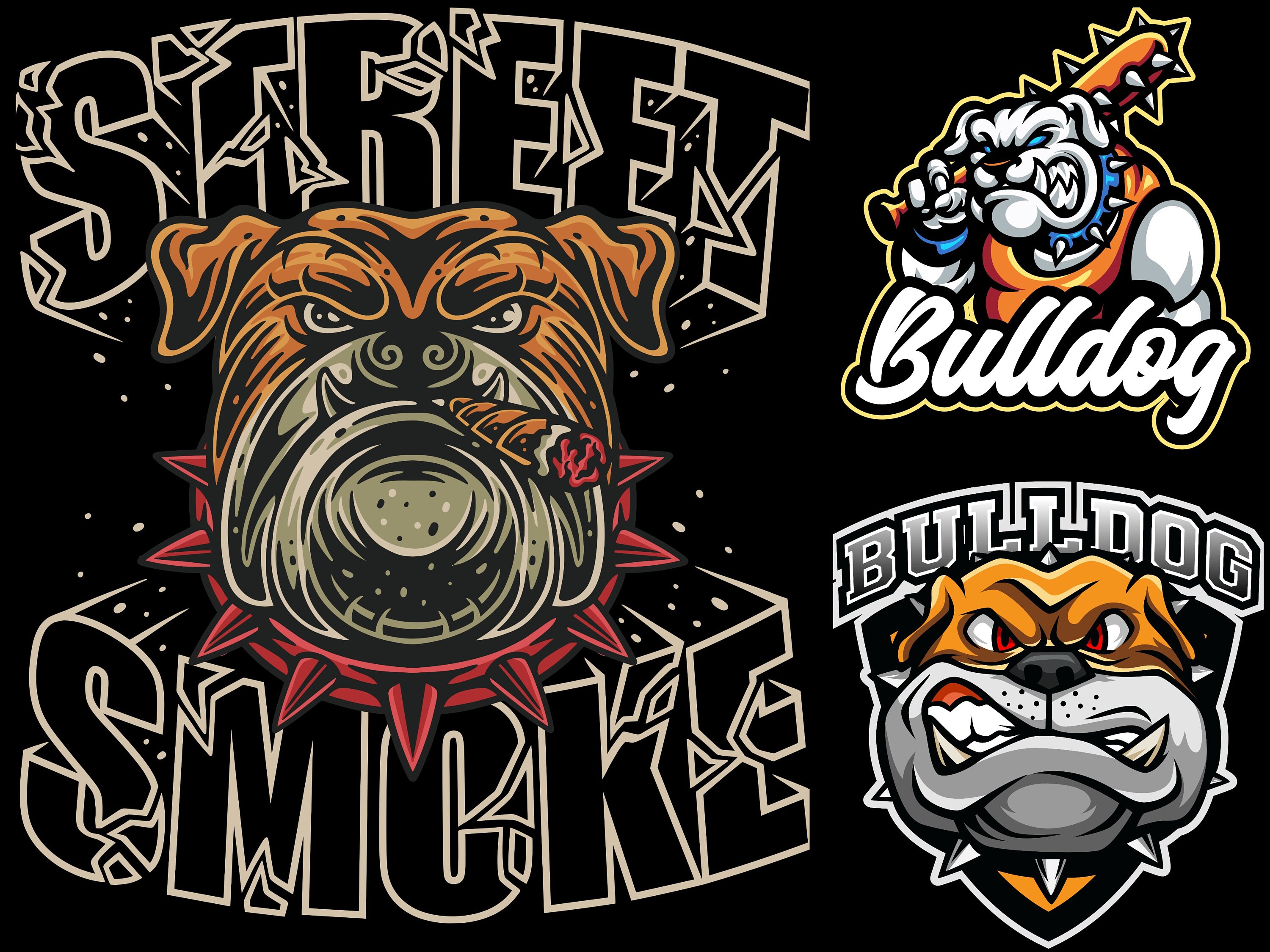 Bulldog Mascot Digital Download .PNG .svg,bulldogs Svg Bundle, Bulldogs Football Team Svg,sports ...