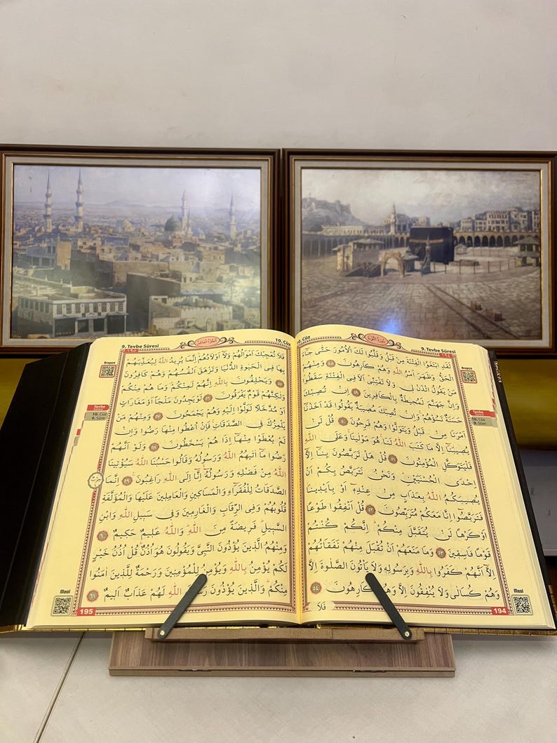 Big Mosque Size Quran | Kaaba Design High Quality, Easy to Read Quran ...