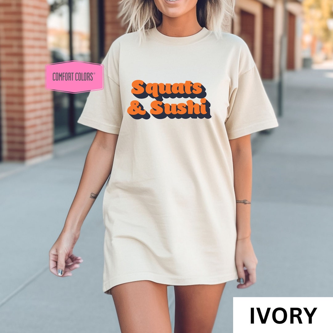 Sushi Shirt, Sushi Lover, Sushi Fan Shirt, Workout Shirt, Gym Shirt ...