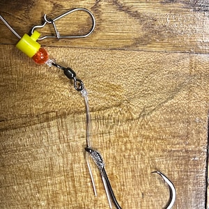 2 Drum Rigs With 20' Shock Leader, Puppy Drum, Redfish, Surf Fishing ...