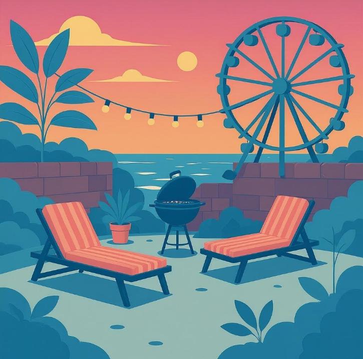 Retro Summer SVG Bundle | Vintage 70s & 80s Beach Vector Clipart | AI ...