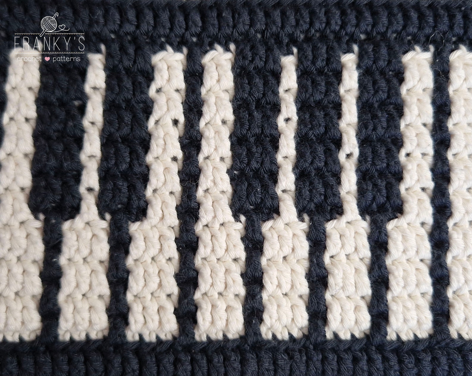 Piano Love Overlay Mosaic Crochet Pattern Digital Download - Etsy
