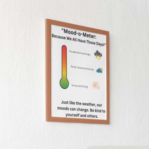 Mood Thermometer - Etsy