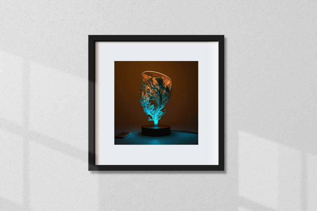 Bioluminescent Lamp - Etsy