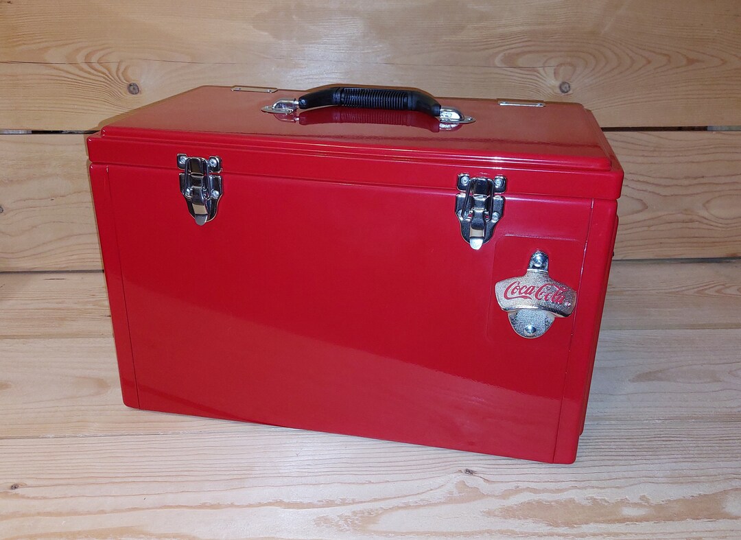 Drinks Cooler Coca Cola Red Cool Box 25 Liter/6.6 Gal XL Size ...