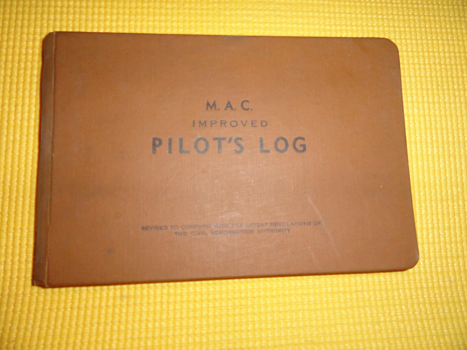 1943 Pilots Log Book E. ST Louis Airfield in a 1930s Dart GW 2 Seater ...