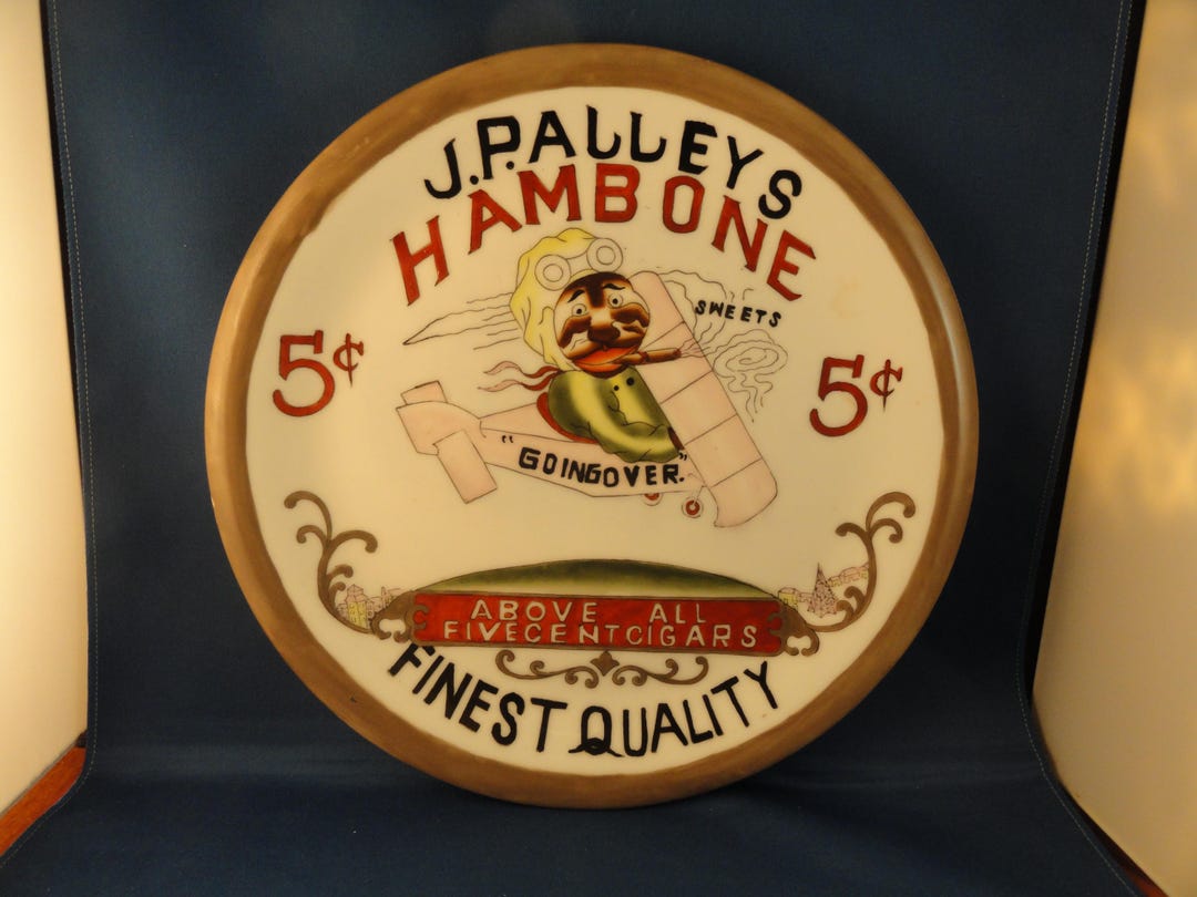 1911 Buffalo Pottery J.P. Alleys Hambone Sweets Above All Five Cent ...