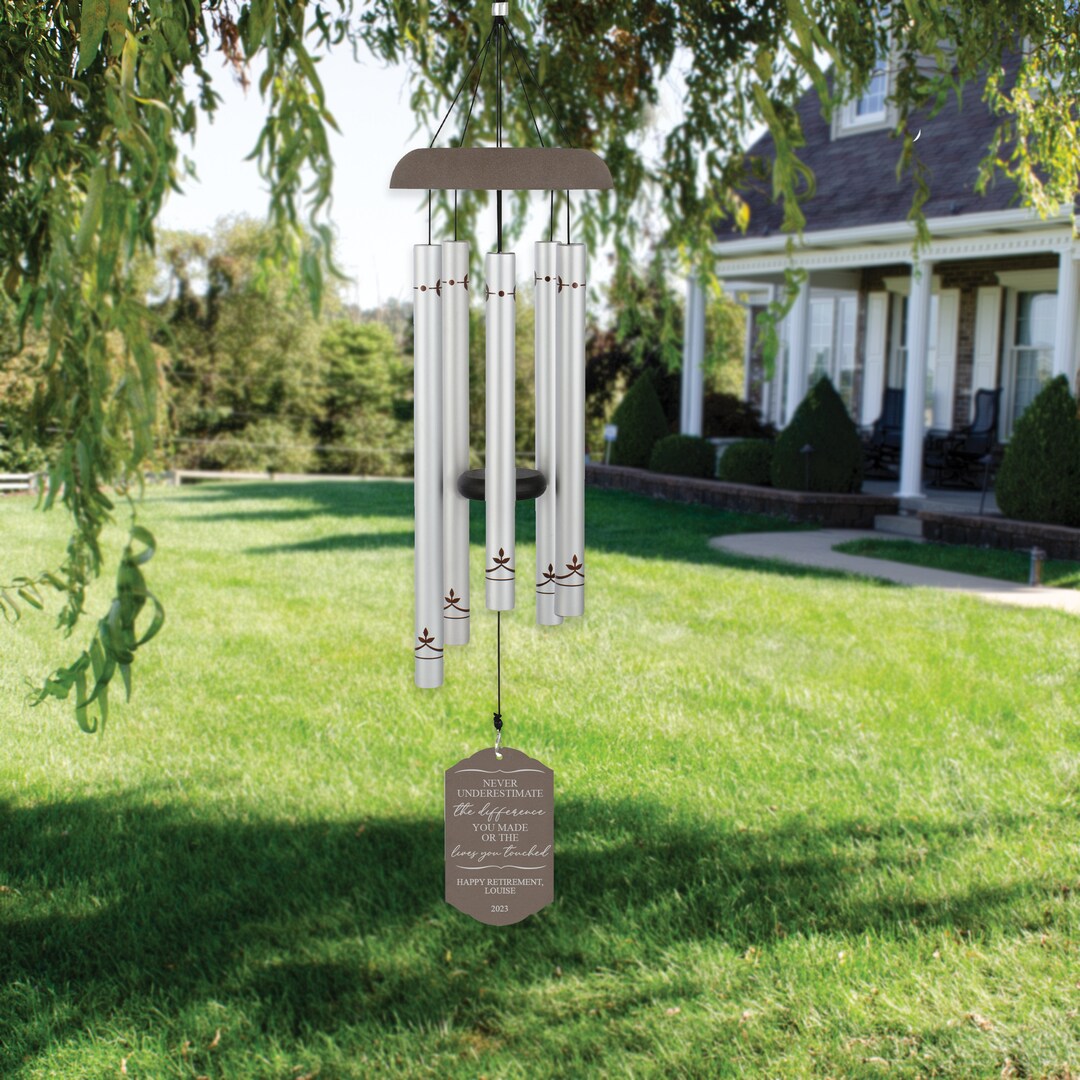 Retirement Gifts for Women Personalized Retirement Wind Chime ...