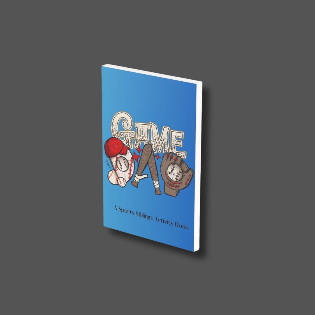 Game Day: A Sports Siblings Activity Book - Etsy