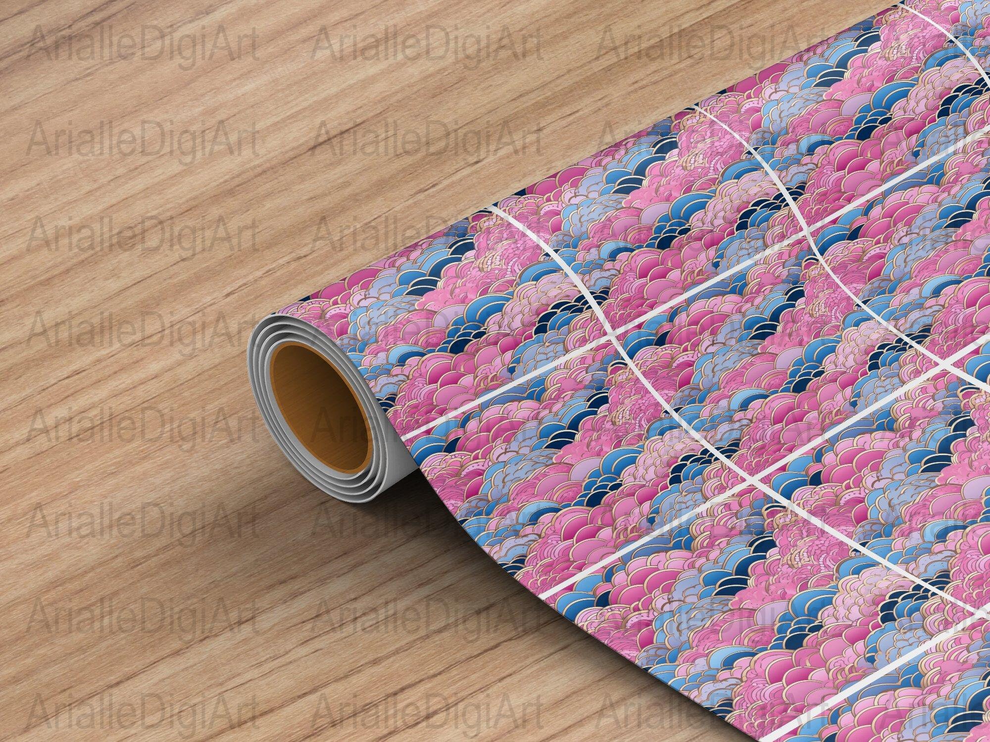 MEGA Bundle Seigaiha Ocean Waves Digital Art Collection Digital Paper ...